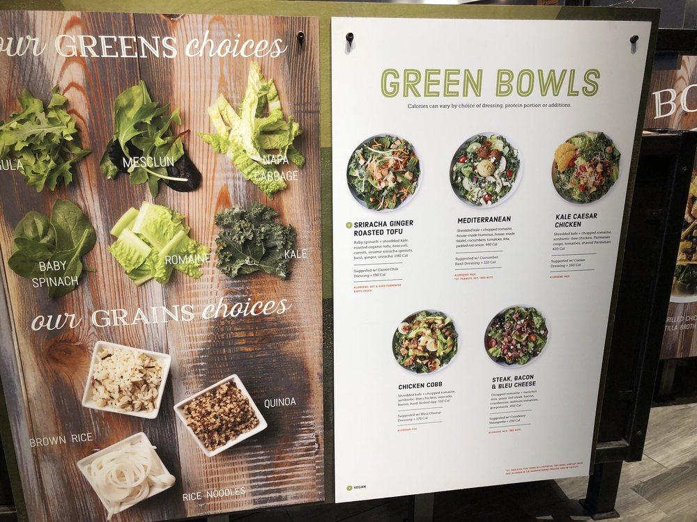 Menu at CoreLife Eatery restaurant, Farmingdale