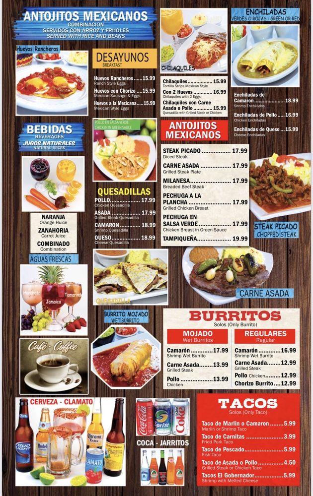 Menu at Hector's On Broadway pub & bar, Santa Ana