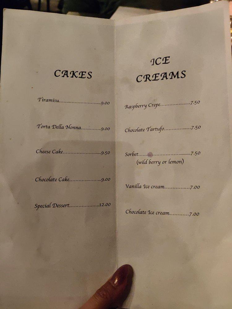Menu at Tigo Trattoria Woodbridge restaurant, Vaughan