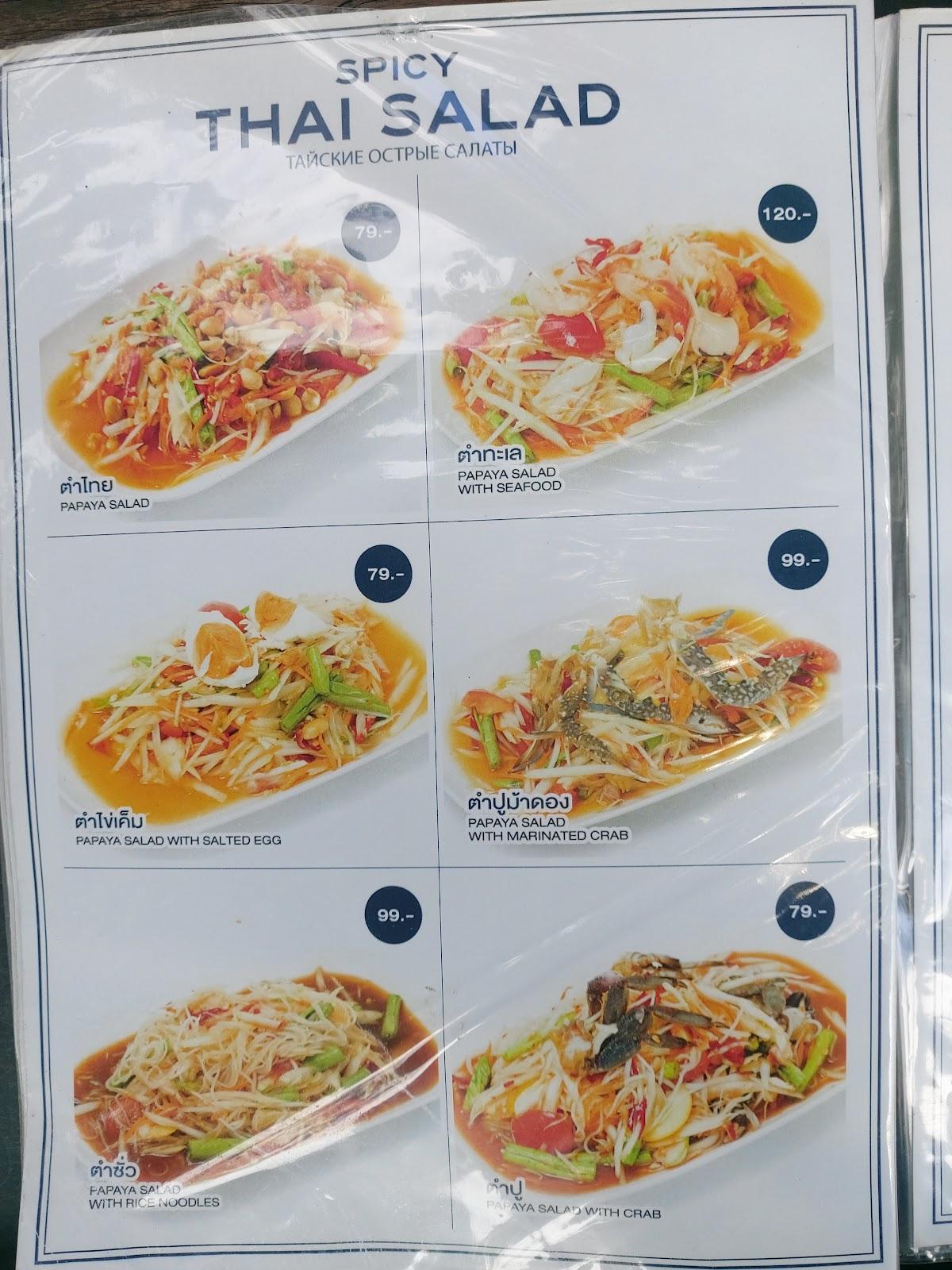 Menu at Surf Kitchen Restaurant, Pattaya City, หมู่ที่ 12 75/16 ...