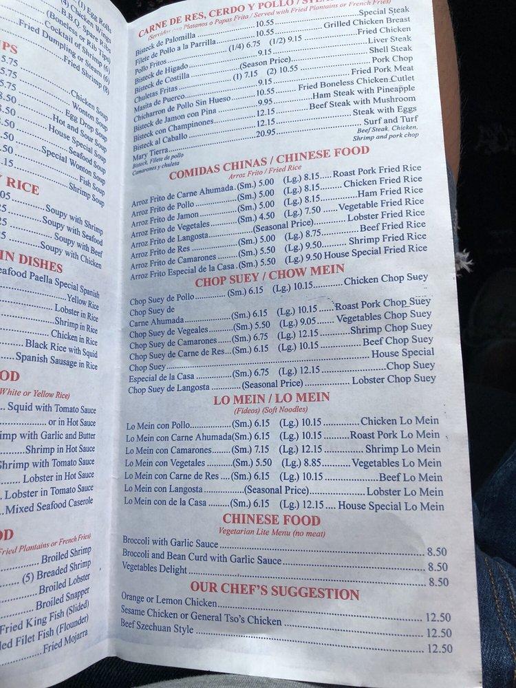 Menu at New Victory pub & bar, New York City, 5th Ave