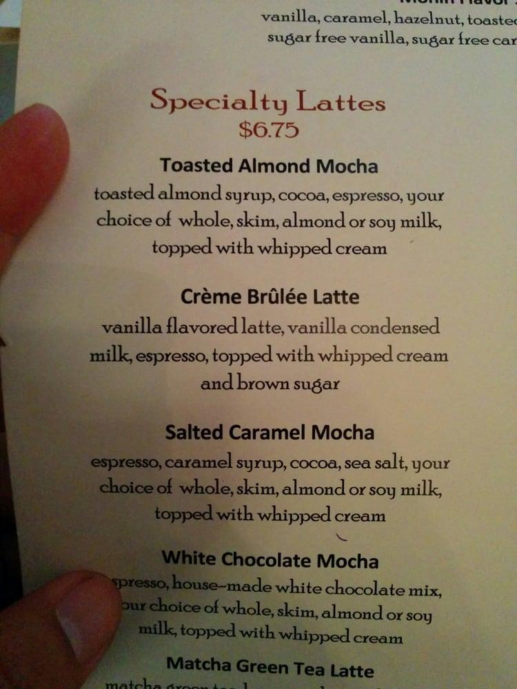 Menu at Pierrot Gourmet desserts, Chicago