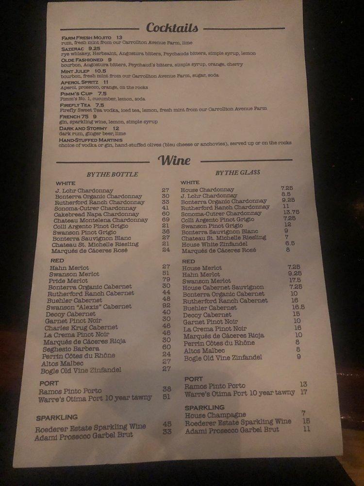 Menu at Cafe 615 (Home of Da Wabbitt), Gretna