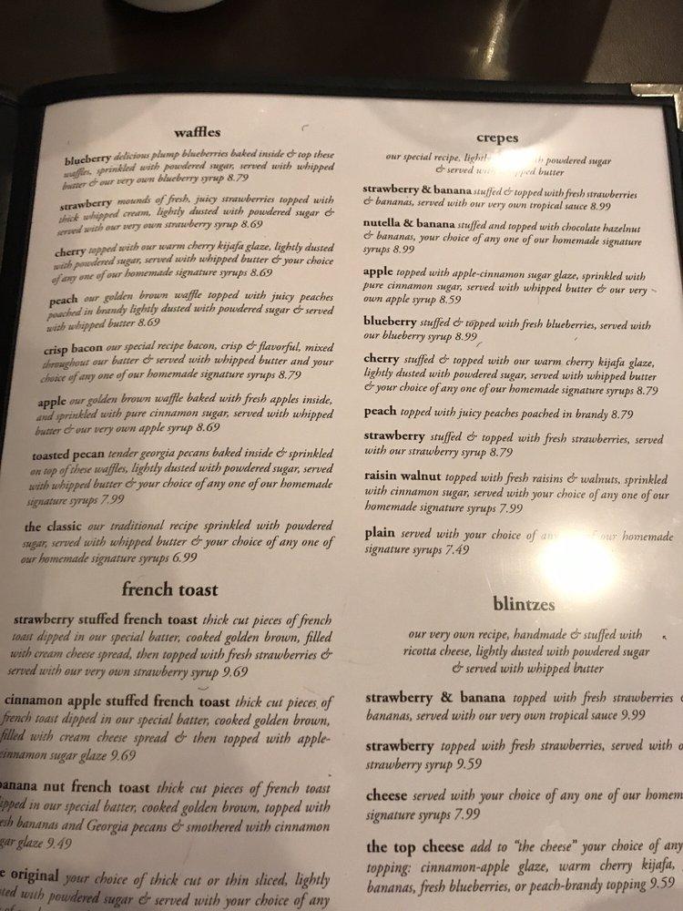 Menu at Flap Jacks of Oak Lawn restaurant, Oak Lawn