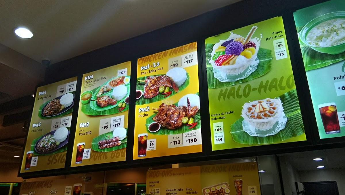 Menu at Mang Inasal restaurant, Legazpi City, Level 1 Ayala Mall ...