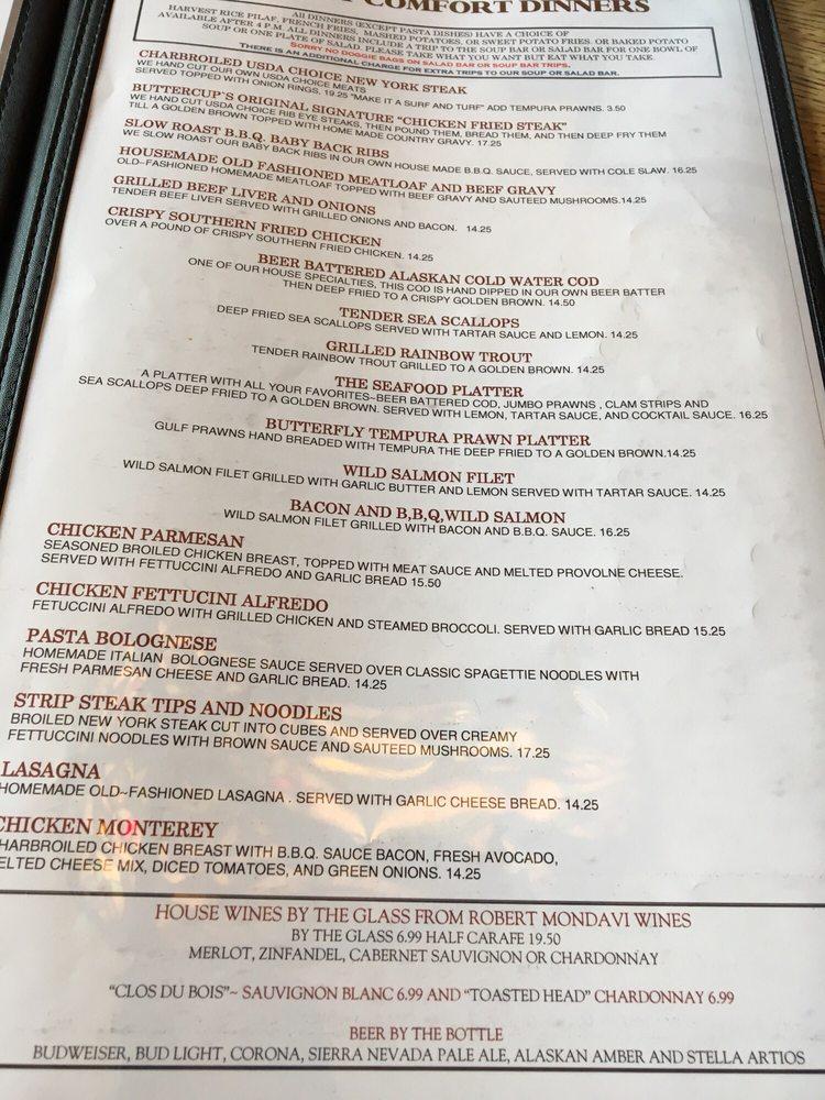 Menu at Buttercup Pantry restaurant, Placerville, 222 Main St