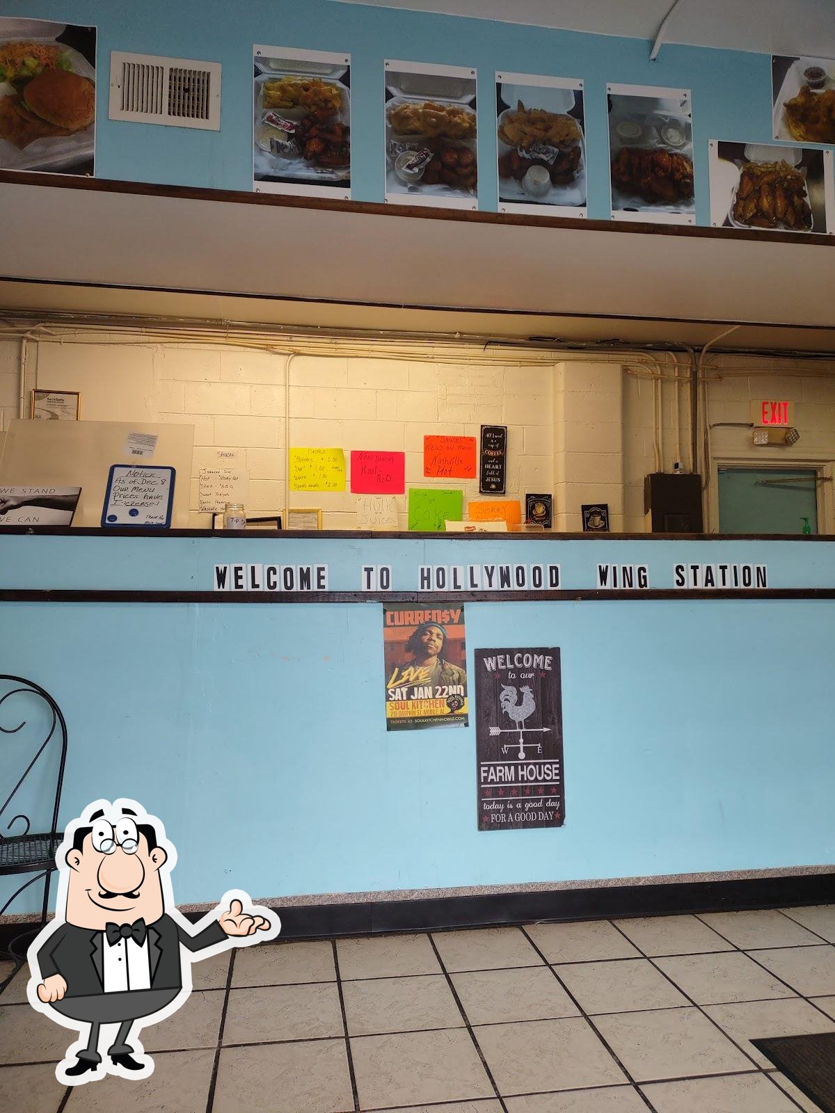 Hollywood Wing Station, Mobile - Restaurant menu, prices and reviews