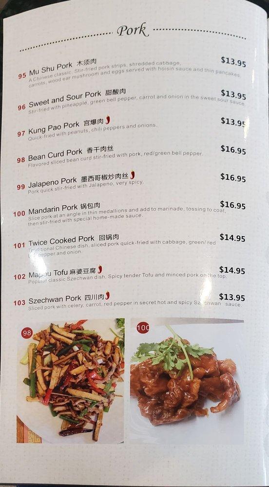 Menu at Chef Cheng's Chinese Restaurant, Elko