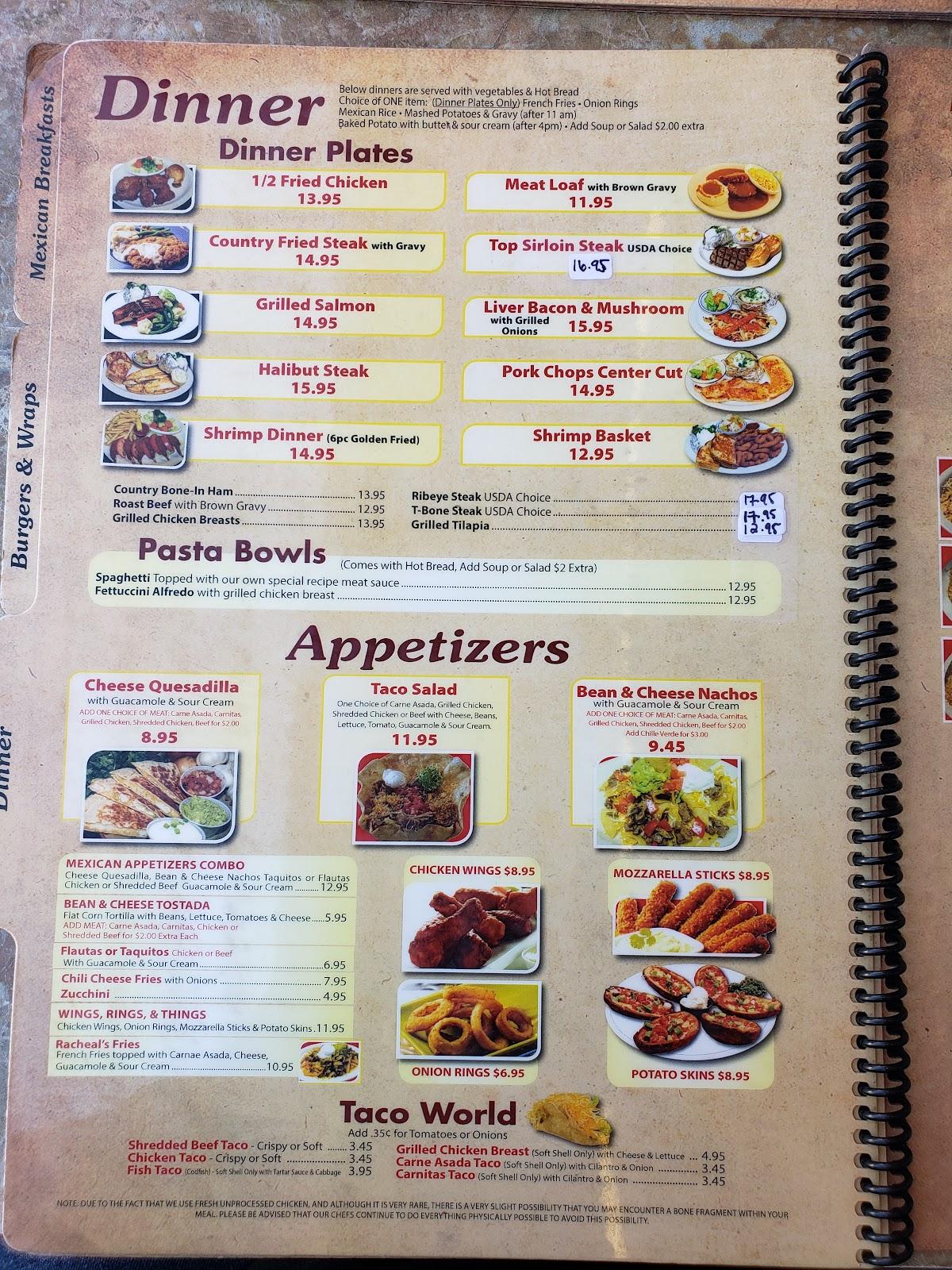 Menu at Brandon's Diner restaurant, Rancho Cucamonga, Base Line Rd