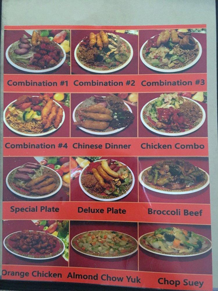 Menu at Fong's Chinese Restaurant, Fresno