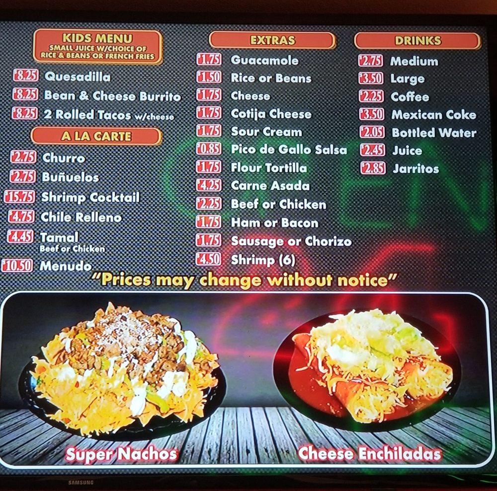 Menu at Alberto's Mexican Food restaurant, Murrieta, Murrieta Hot ...