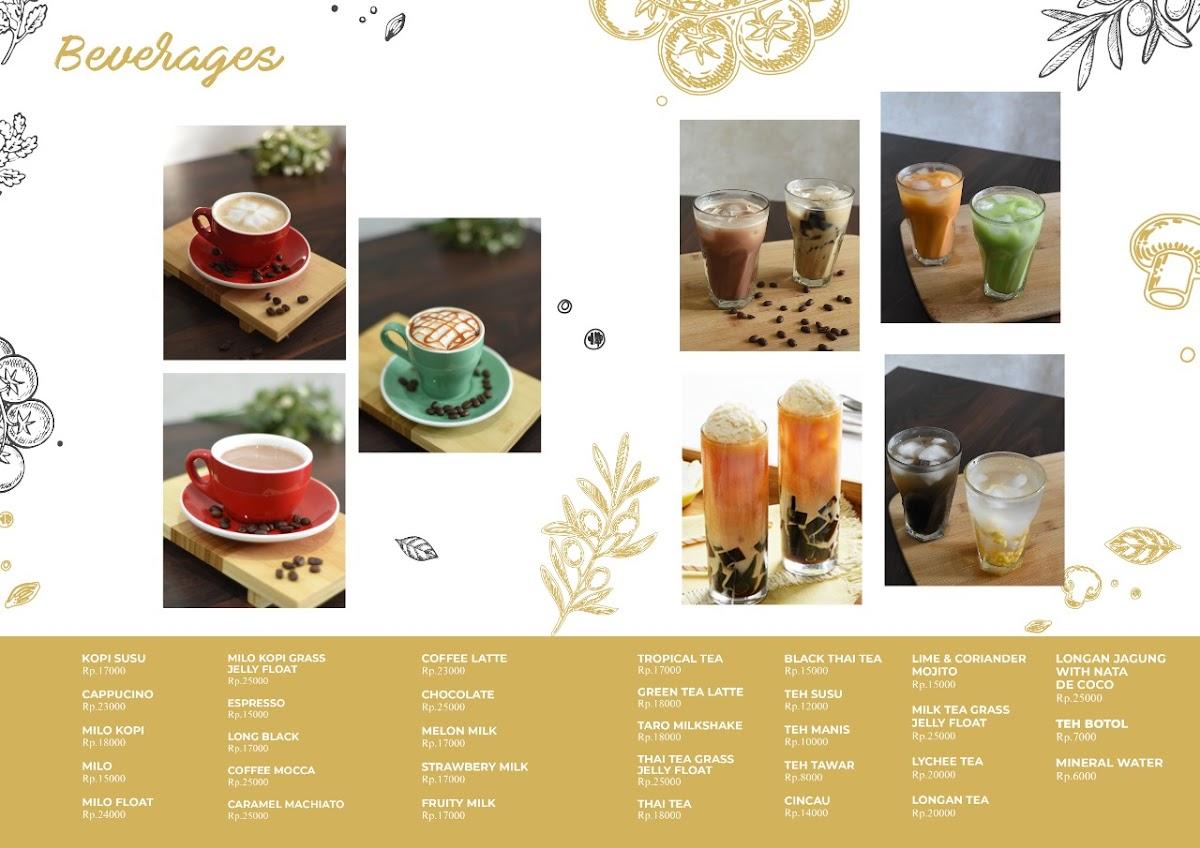 Carta de Kian & Kei Cafe, Medan
