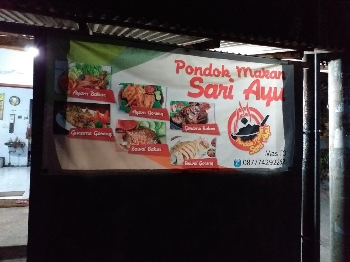 Menu at Pondok Makan Sari Ayu, Serdang