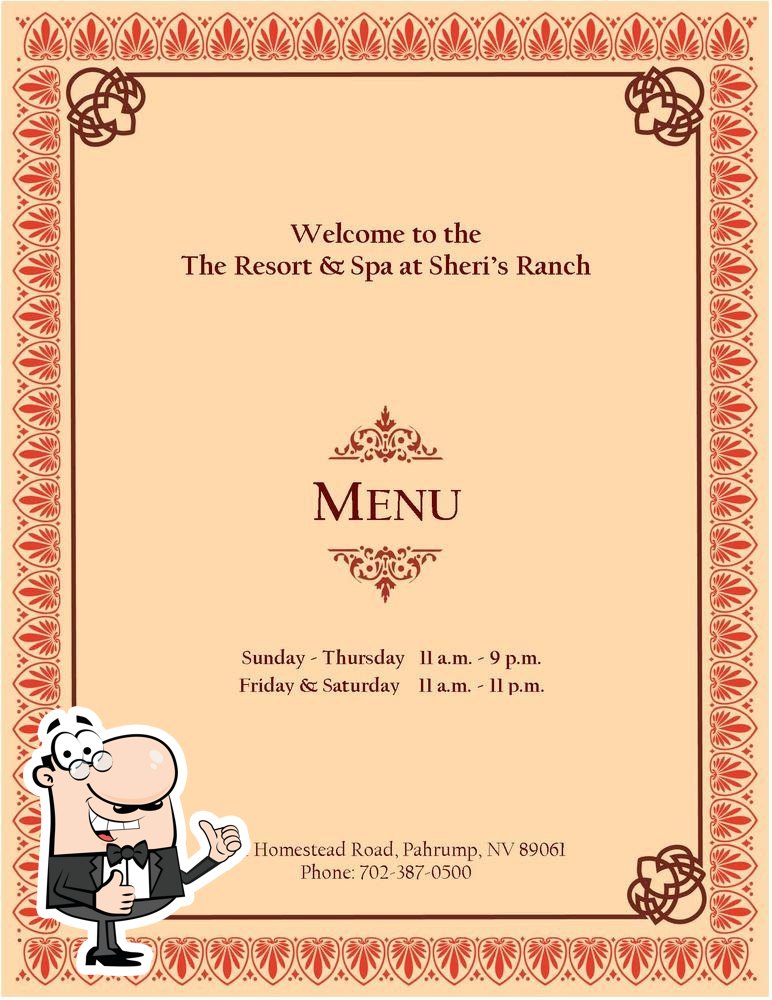 Sheri's Ranch, Pahrump - Restaurant menu, prices and reviews