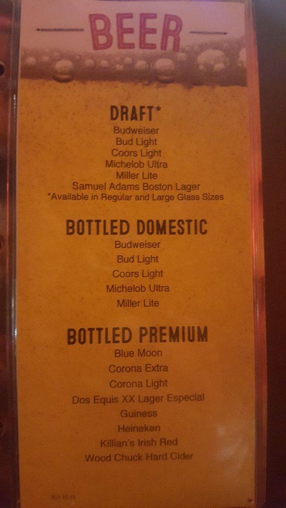 Menu at Colton's Steak House & Grill steakhouse, Glasgow