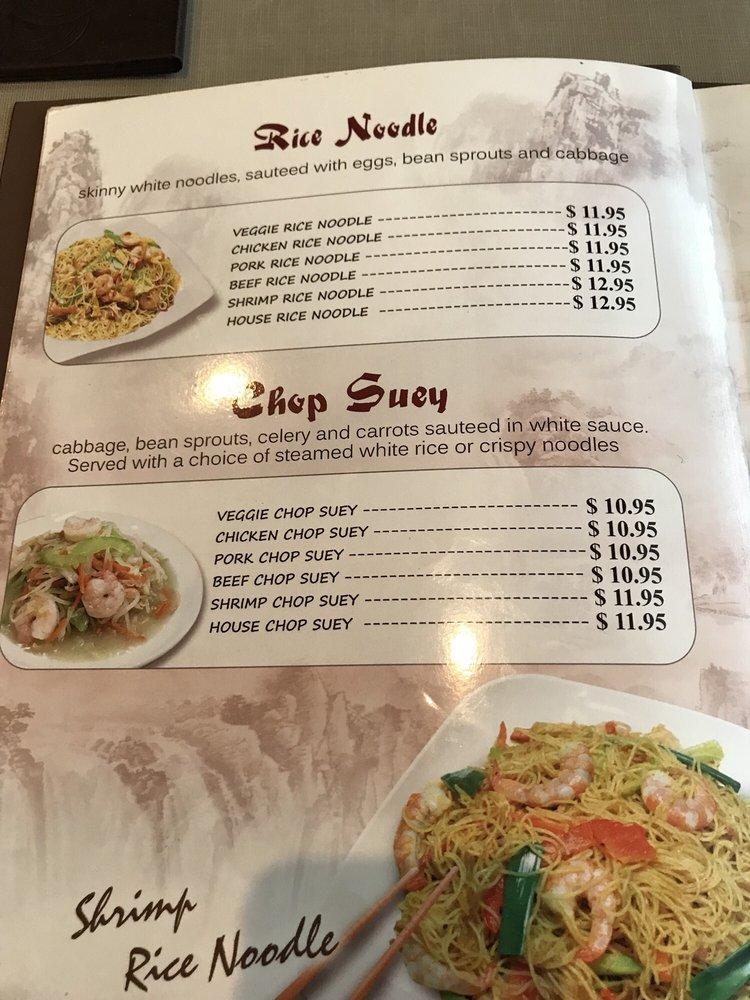Menu at Chinatown Restaurant, Coeur d'Alene