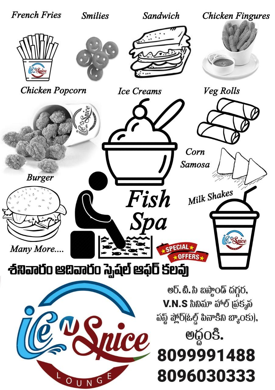 Ice n spice, Addanki - Restaurant menu, prices and reviews