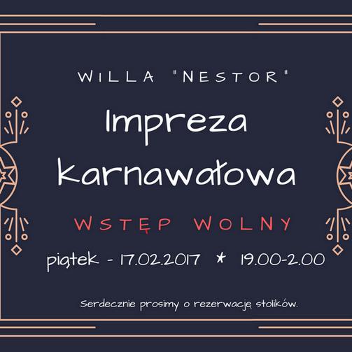 Menu at Willa "Nestor" Restauracja i Noclegi restaurant, Kórnik