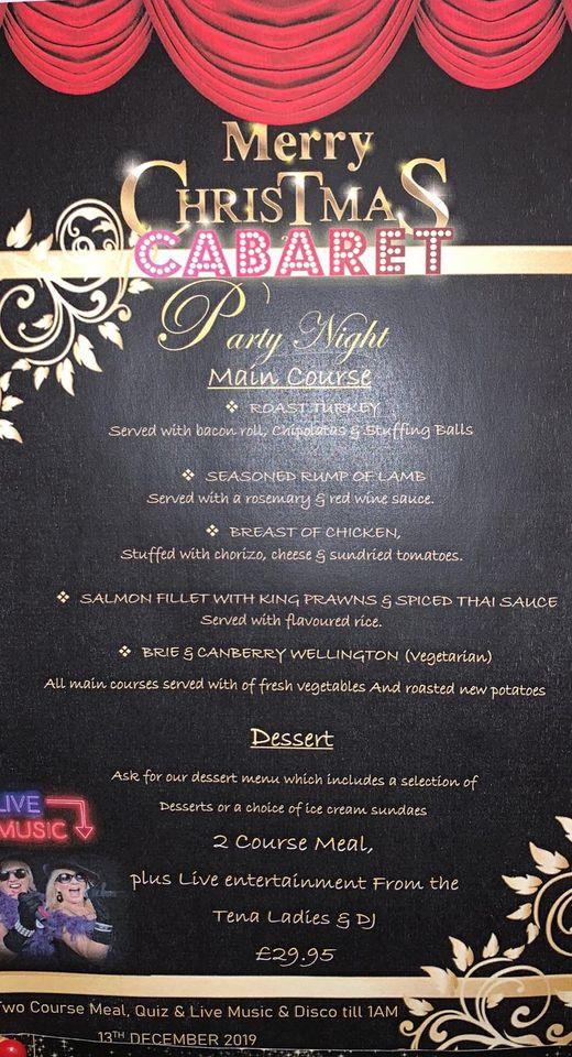 Menu at The Old Barn Inn, Newport