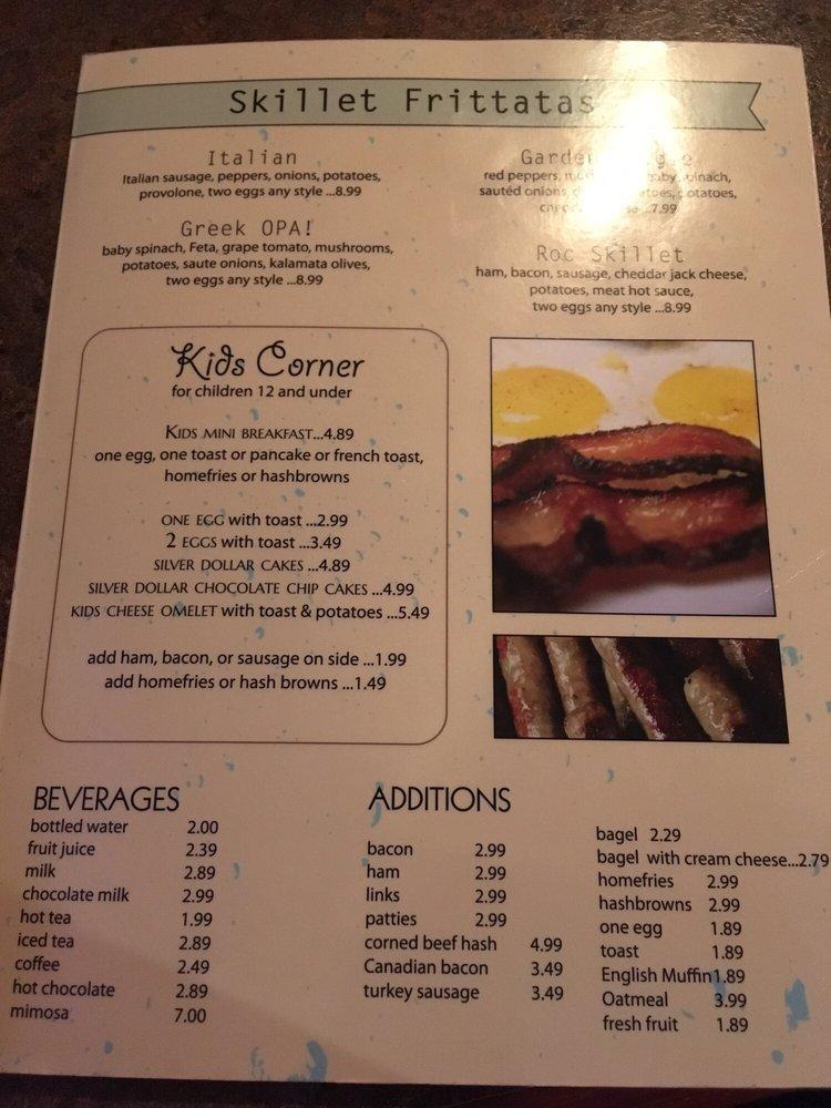 Menu at Blue Ridge Grill restaurant, Rochester, W Ridge Rd