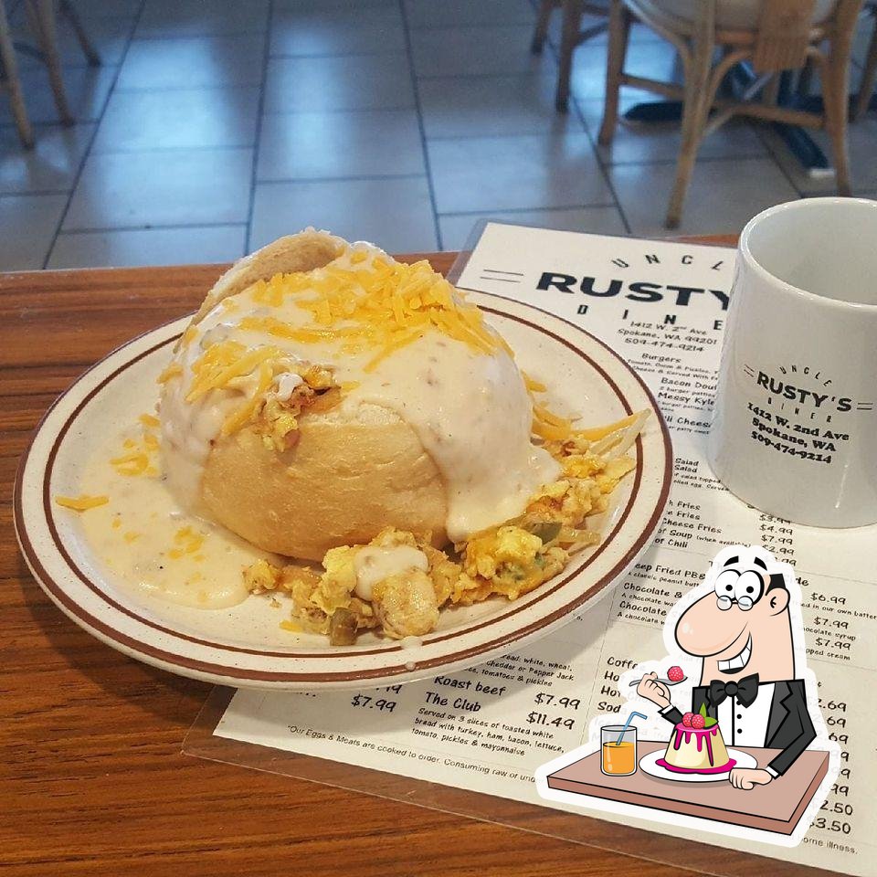 Uncle Rusty's Diner, Spokane - Restaurant menu, prices and reviews