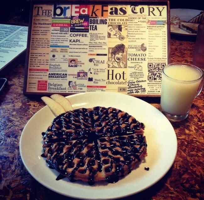 Menu at The Breakfast Story, Nagpur