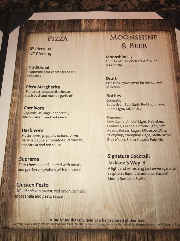 Menu at TJ Muskies pub & bar, USA