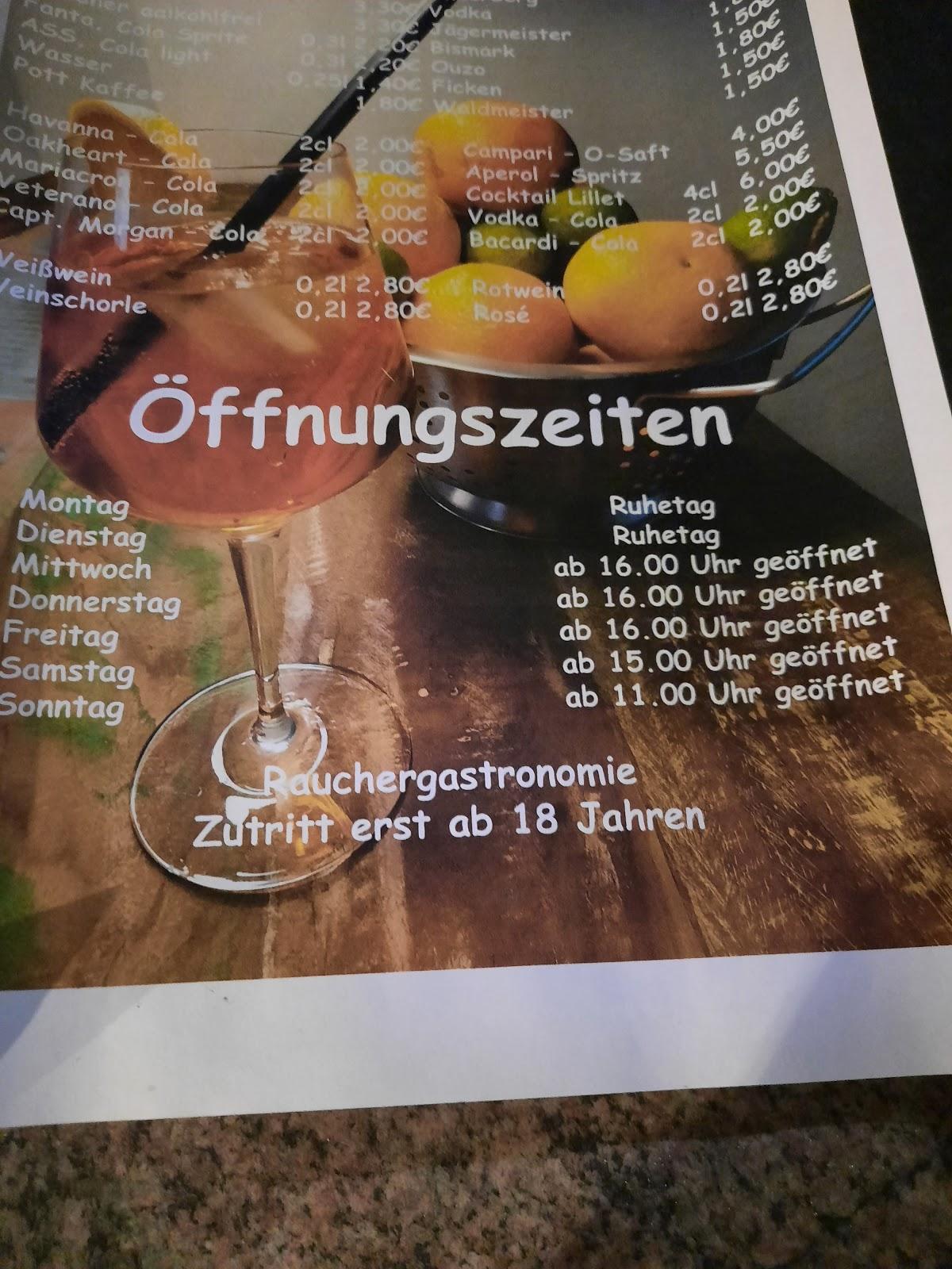 Menu at Zur Neuen Hansa pub & bar, Peine