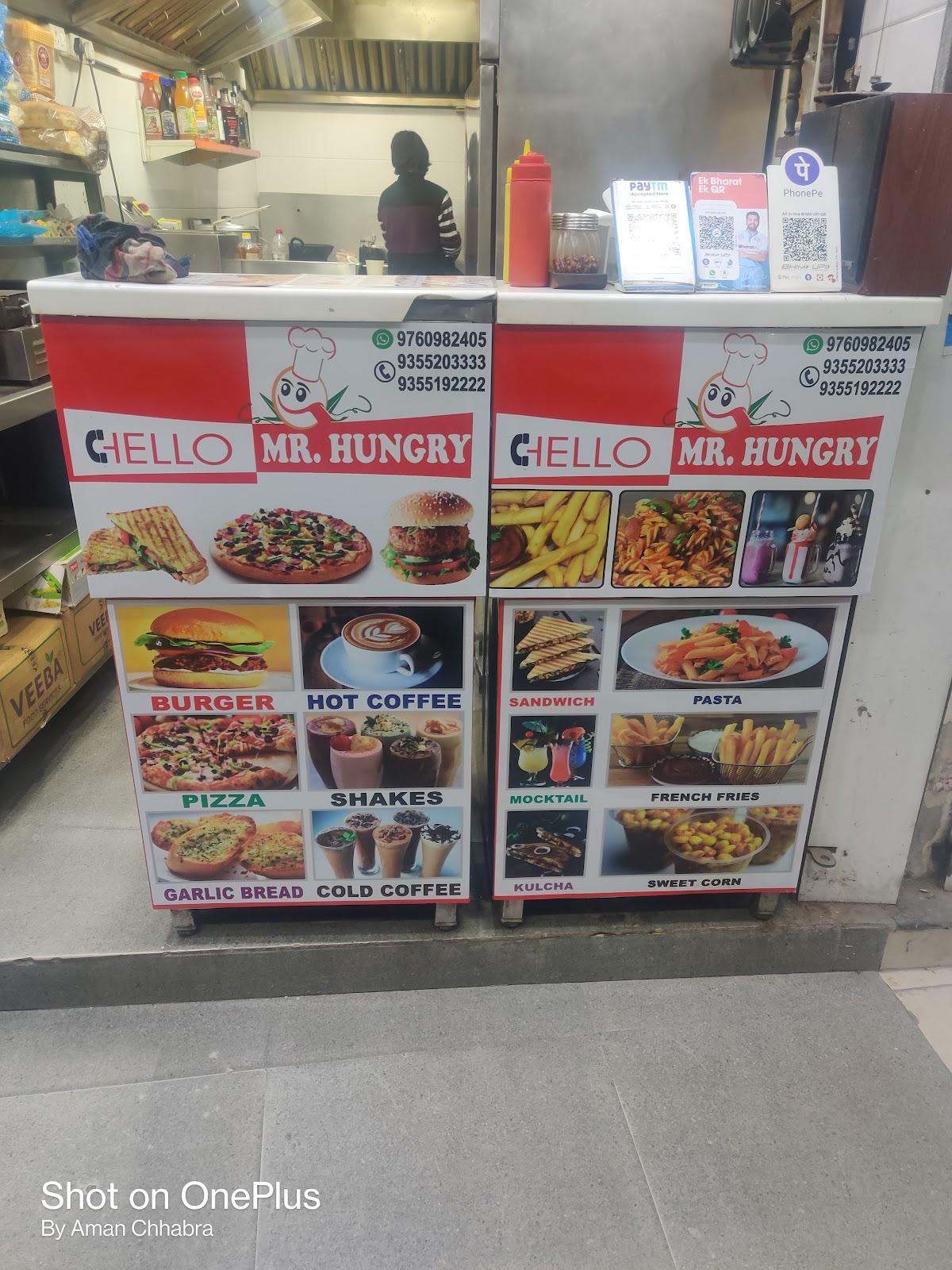 Menu at HELLO MR. HUNGRY, Delhi