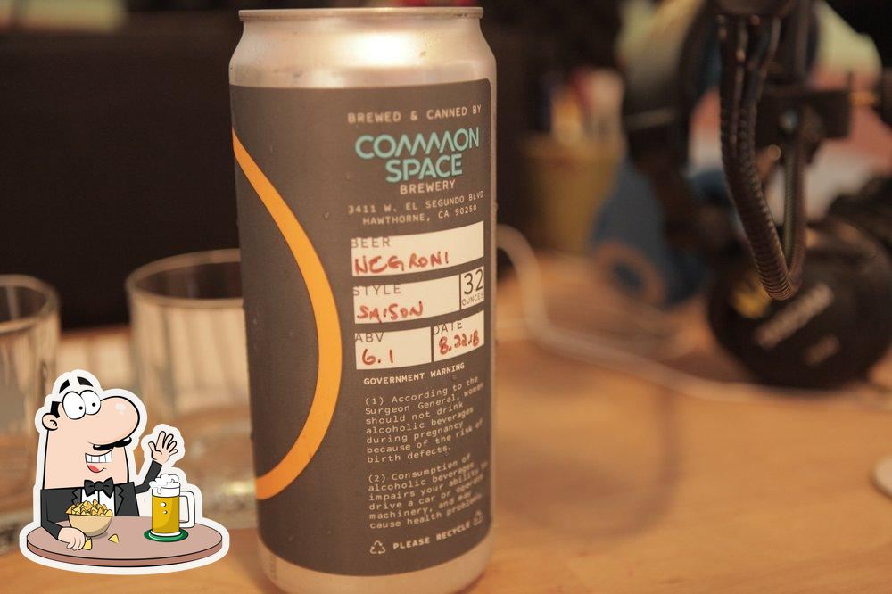 Common Space Brewery in Hawthorne - Restaurant menu and reviews