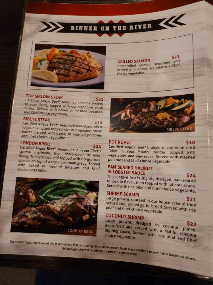 Menu at Springs Restaurant & Lounge, Bonners Ferry