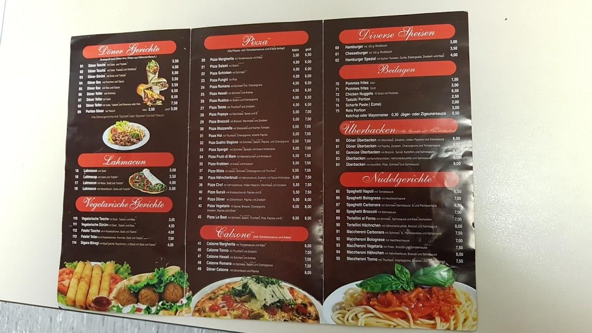Speisekarte von Le Best restaurant, Lemgo