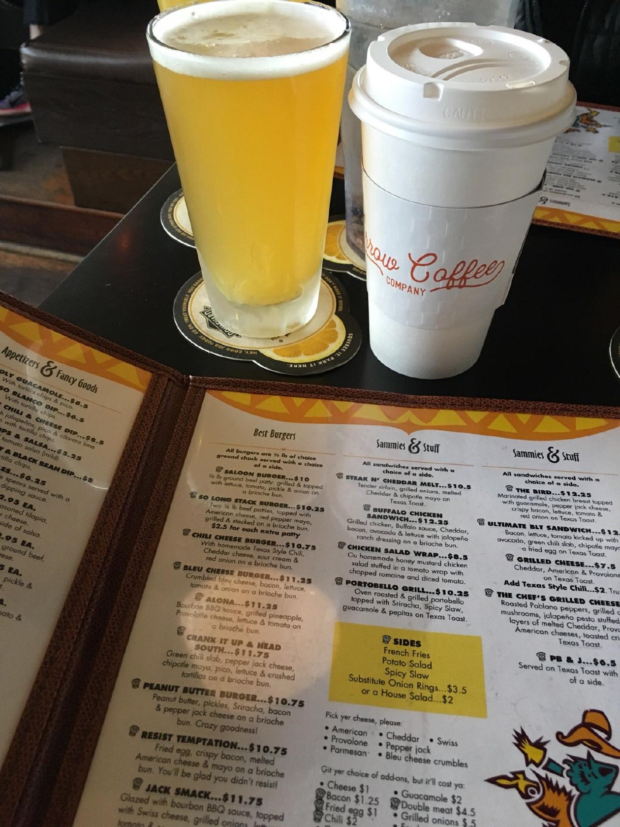 Menu at So Long Saloon pub & bar, Manhattan