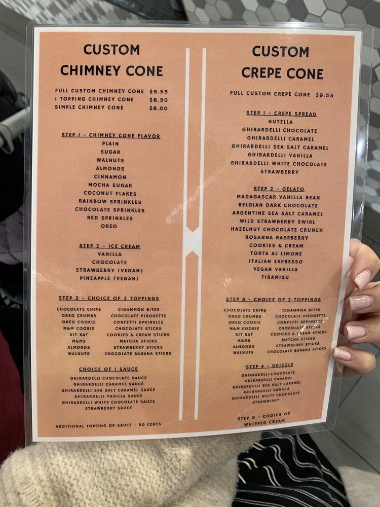 Menu at Daily Drip Coffee & Desserts, Glendale