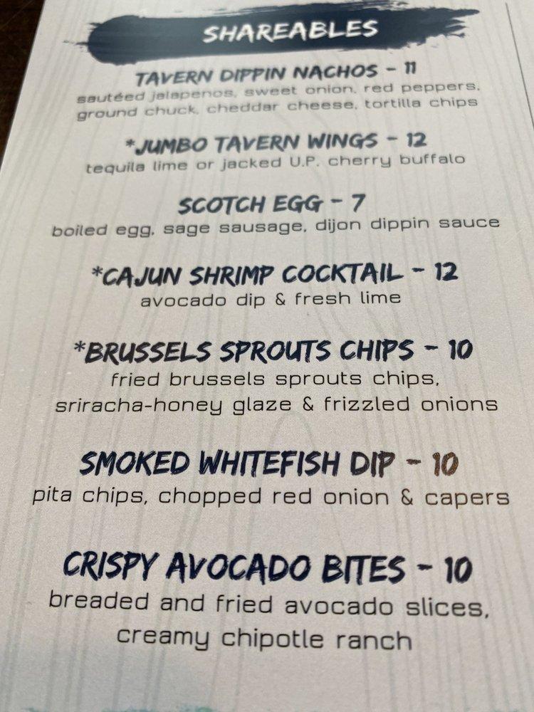 Menu at Freshwater Tavern steakhouse, Gladstone, P Rd