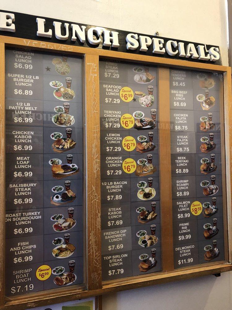 Menu at Sundowners Family Restaurant, San Bernardino
