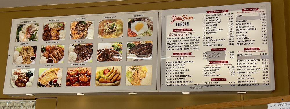 Menu at Arirang Korean Kitchen restaurant, Hilo