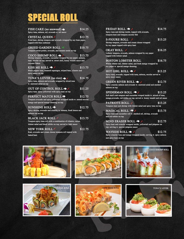 Menu at Crazy Stone restaurant, Marlborough
