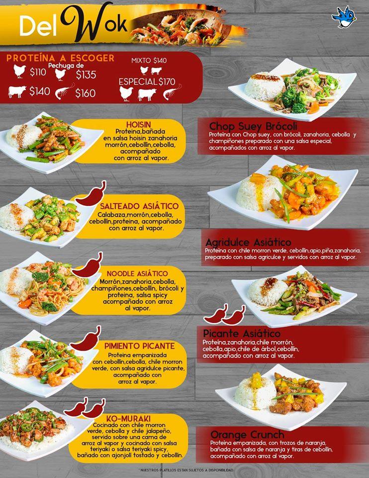 Carta del restaurante Kotori - Aviacion (Cuauhtémoc), Mexicali, Calz ...