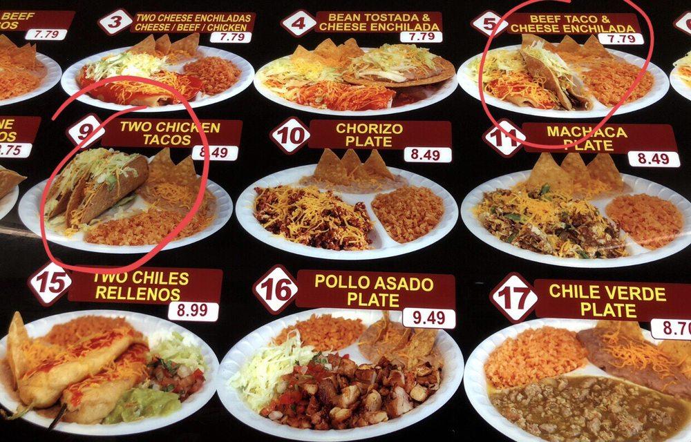 Menu at Alberto's Mexican Food restaurant, Corona, Temescal Canyon Rd #5652