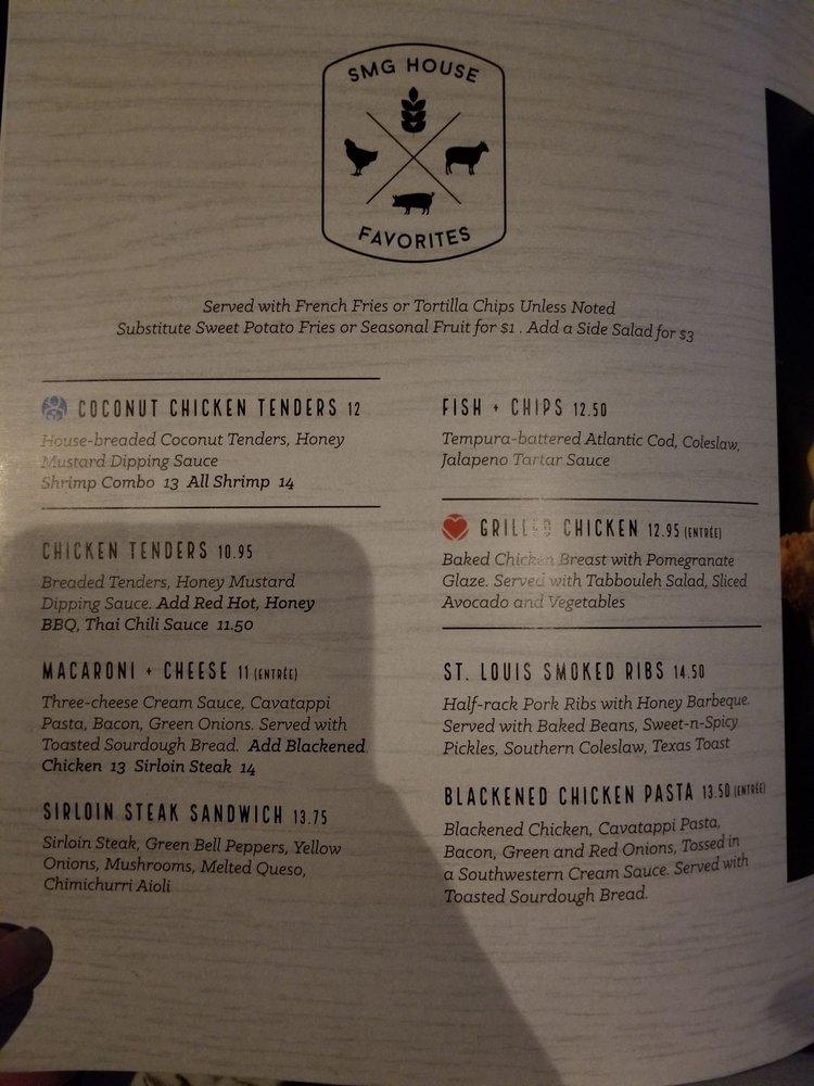 Menu at Studio Movie Grill - Seminole pub & bar, Seminole