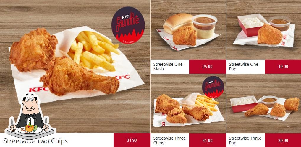 KFC Kranskop restaurant, Kranskop - Menu du restaurant et commentaires
