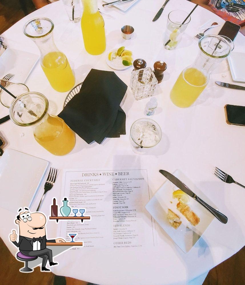 Federal American Grill, Houston - Restaurant menu, prices and reviews