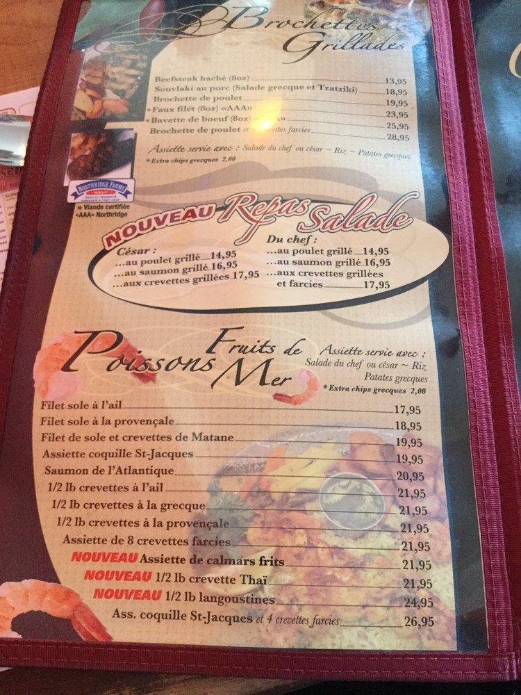 Menu at Pizzaville Disraeli pizzeria, Disraeli