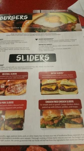 Menu at Native Grill & Wings pub & bar, Goodyear, W McDowell Rd