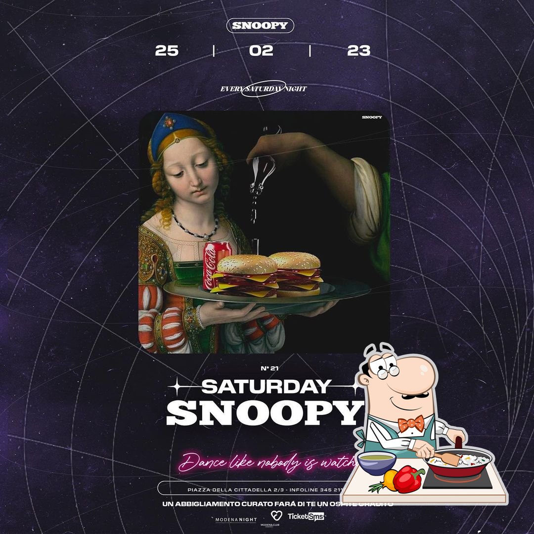 Snoopy, Modena - Menu del ristorante, prezzi e recensioni