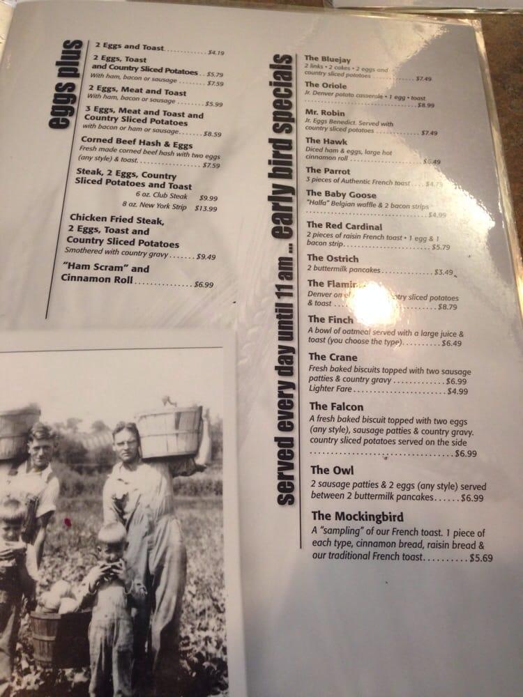 Menu at Summer Kitchen Cafe, La Vista, Giles Rd