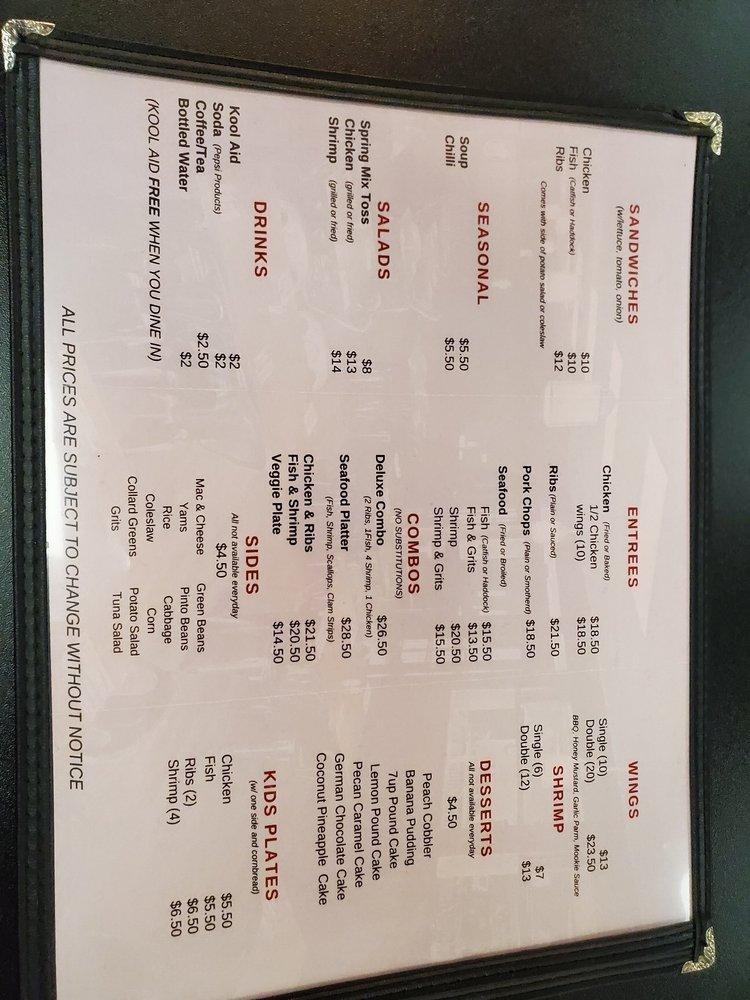 Menu at Je Ne Sais Quoi restaurant, Buffalo, Hertel Ave