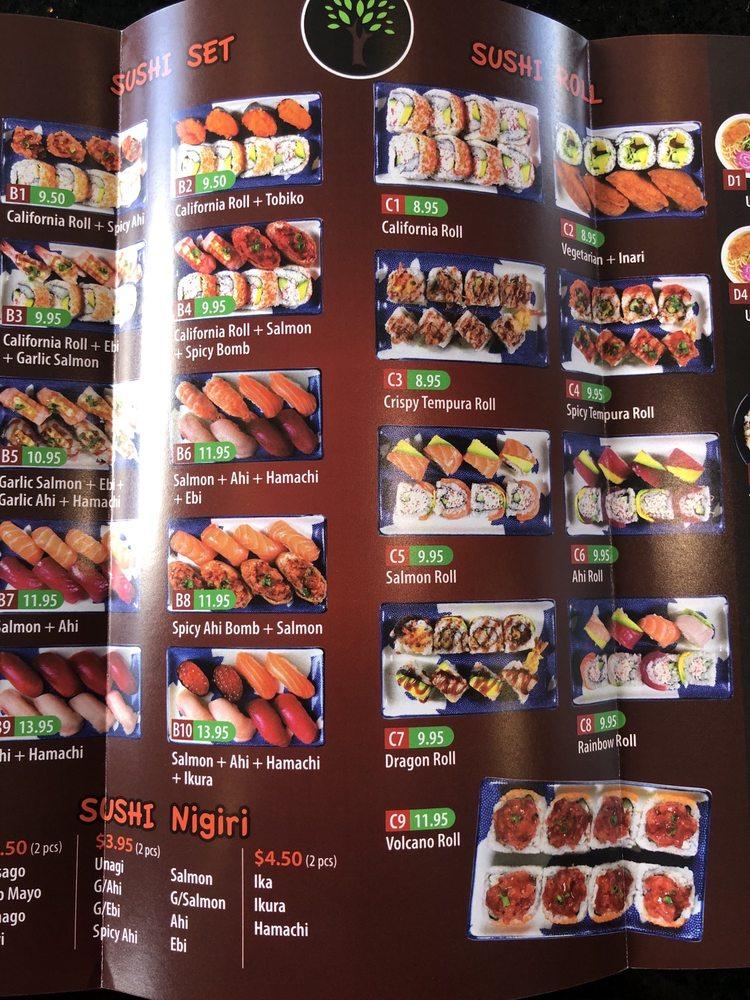 Menu at Domo Cafe, Honolulu, Waialae Ave