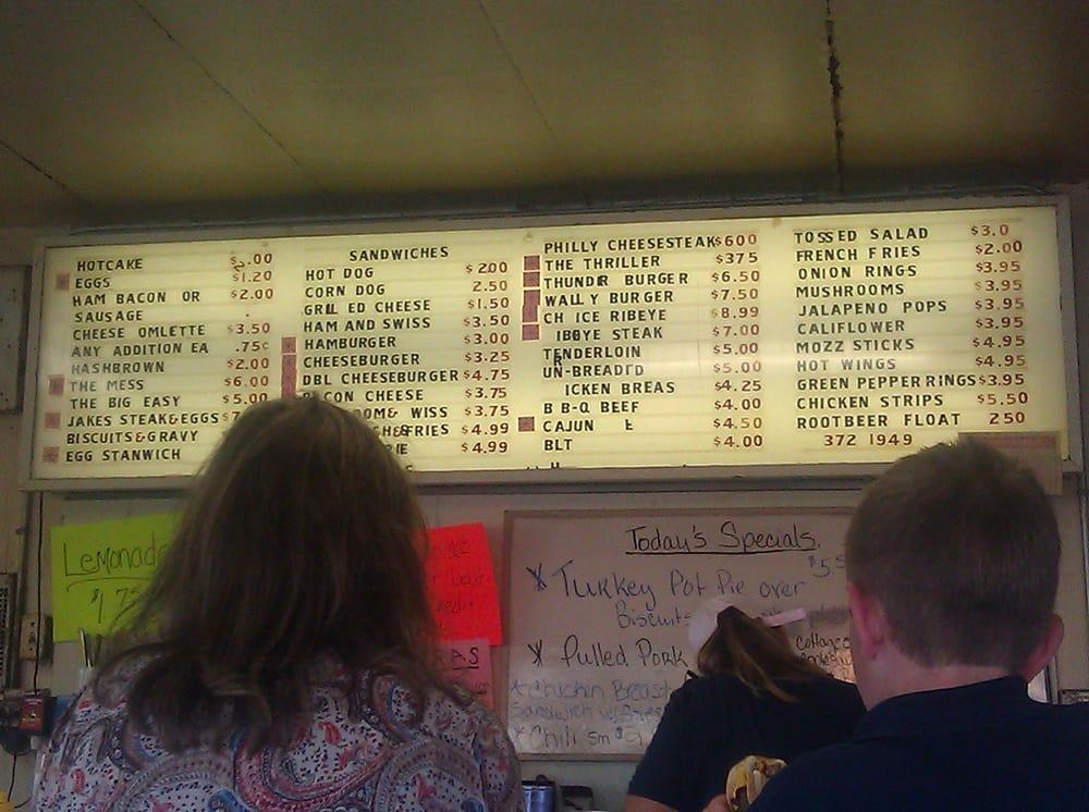 Menu at The Fort Diner restaurant, Fort Madison